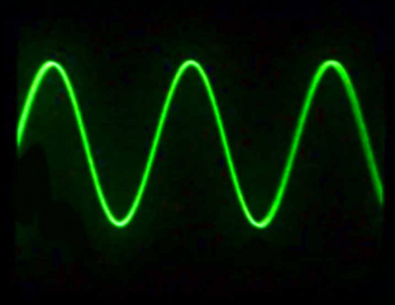 Test tone as purest sound signal