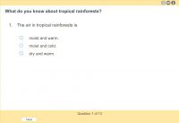 The tropical rainforest (test)