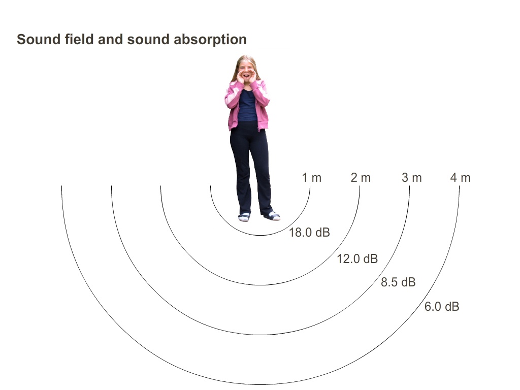 Sound field and sound absorption